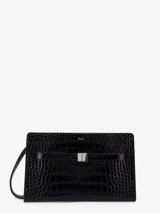 Toteme Croco print leather crossbody bag - TOTEME - gender_Woman