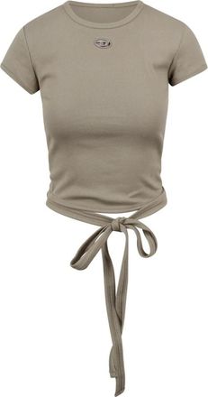 Diesel Femme, Tops, Beige, Taille: 42 FR T-Chemises