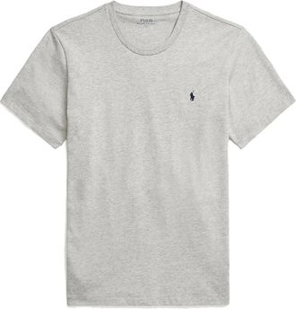 Ralph Lauren Homme, Tops, Gris, Taille: L T-shirt en coton