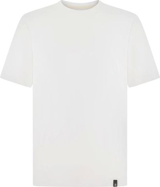 Boggi Milano Homme, Tops, Blanc, Taille: 2XL B Tech B T-Shirt Piqu&eacute; Haute Performance