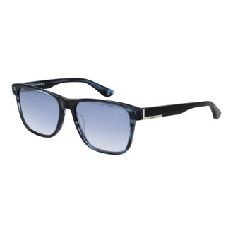 BMW Bmw, Homme, Accessoires, Bleu, Taille: ONE Size Lunettes de Soleil Homme Bleu Rectangle D&eacute;grad&eacute; Miroir