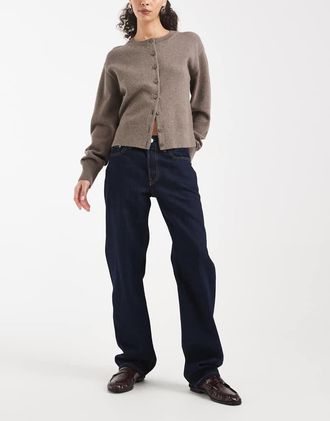 Levi's 501 - Jeans in Indigoblau im Stil der 90er-Marineblau