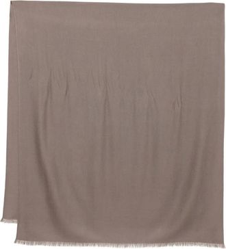 N.Peal étole en pashmina - Marron
