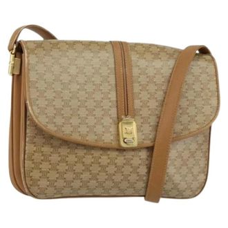Celine Sac bandouli&egrave;re vintage Pre-owned - Femme - Pre-owned - Beige - Taille: ONE Size