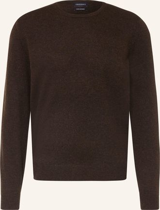 Strokesman's Strokesmans Cashmere-Pullover braun