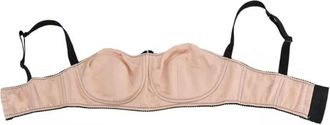Dolce & Gabbana Femme, Sous-v&ecirc;tements, Rose, Taille: 36 FR Balconcino Silk Satin Underwire Bra