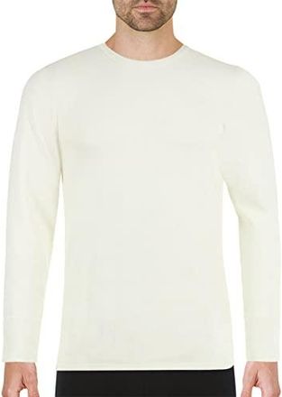 Eminence Tee Shirt col Rond Manches Longues Homme Ligne Chaude - Taille : 4 - Couleur : Blanc
