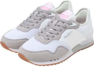 Pepe Jeans London Damen London Troy W Sneaker, White (White), 39 EU