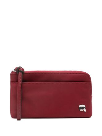 Karl Lagerfeld ^ poche zipp&eacute;e - Rouge