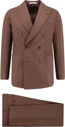 Tagliatore Homme, Costumes, Brun, Taille: M Blazer crois&eacute;