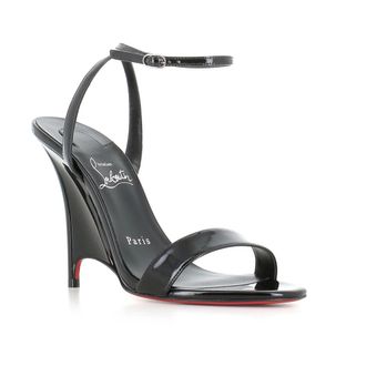 Christian Louboutin Femme, Chaussures, Noir, Taille: 38 1/2 EU Zeezeenella Wedge