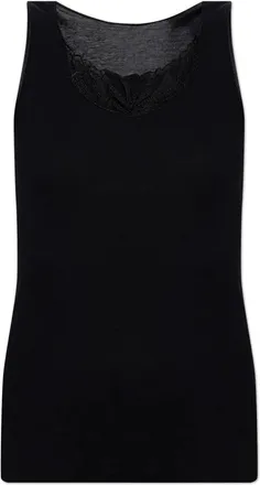 Hanro Damen, Oberteile, Schwarzk, SGr&ouml;&szlig;e