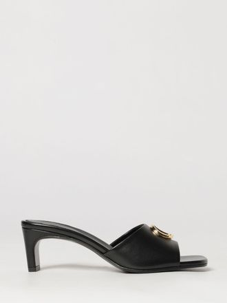 Gucci Mules en cuir nappa avec talon moyen et monogramme GG