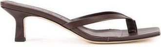 Aeyde Mules &agrave; talon en cuir