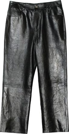 Soulland TOM Lederhose - - Trousers - Damen - Schwarzk - M/L