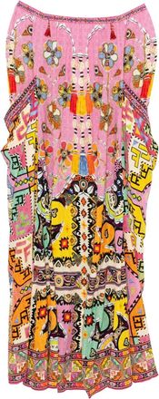 Camilla Kleid mit Taschenrock - Rosa