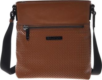 Baldinini Homme, Sacs, Brun, Taille: ONE Size Sac bandouli&egrave;re imprim&eacute; tiss&eacute;