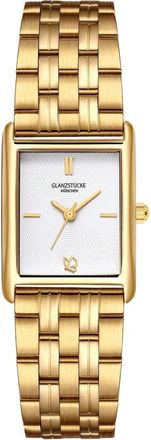 Glanzst&uuml;cke M&uuml;nchen Uhr - Damen Armbanduhr Edelstahl - Gr. unisize - in Gold - f&uuml;r Damen