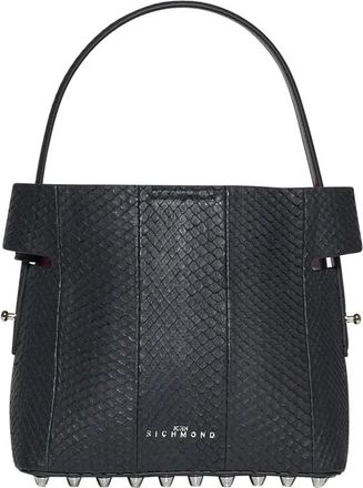 John Richmond Femme, Sacs, Noir, Taille: ONE Size Sac &agrave; main tiss&eacute;