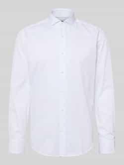 HUGO BOSS Regular Fit Businesshemd aus reiner Baumwolle Modell H-Joe-SP-C1