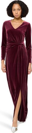 Vera Mont Damen Abendkleid Langarm 42, Wild Ruby