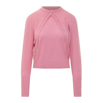 Pinko Cardigans - - Knitwear - Damen - Rosa - M