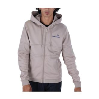 Sergio Tacchini Kapuzen-Sweatshirt mit Rei&szlig;verschluss - Beige - - Sweatshirts & Hoodies - Herren - Beige - XL