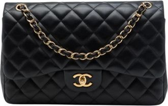 Chanel Pre-owned Classic Double Flap Shoulder Bag - - Pre-owned - Damen - Schwarzk - ONE SIZE