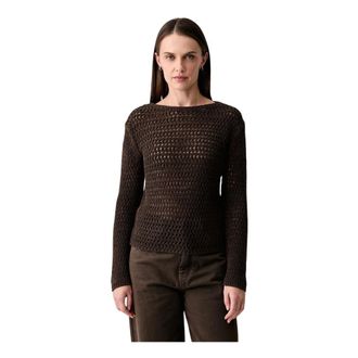 Marc O'Polo Pull-over en maille - Femme - Pulls - Vert - Taille: 42 FR