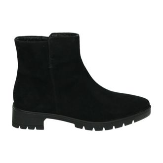 Ara Western Wildleder Stiefel Schwarz Gummisohle - - Shoes - Damen - Schwarzk - 38 1/2 EU