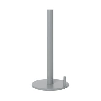 Blomus Küchenrollenhalter -Colo- | Farbe Sharkskin | Stahl pulverbeschichtet | rutschfest & standfest | Höhe: 32 cm | Elegantes Design | für Küche & Haushalt