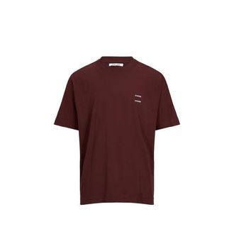 Sams&oslash;e & Sams&oslash;e T-shirt droit uni en coton