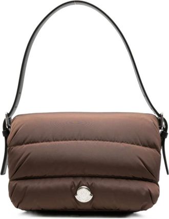 Moncler Sac &agrave; bandouli&egrave;re Caradoc - Femme - Sacs - Brun - Taille: ONE Size