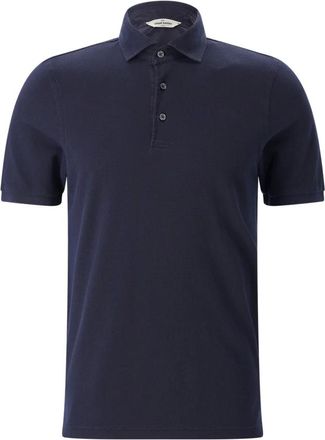 Gran Sasso Homme, Tops, Bleu, Taille: 3XL Polo &agrave; Manches Courtes