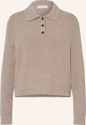 Marc O'Polo Marc Opolo Strick-Poloshirt beige