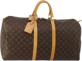 Louis Vuitton Pre-owned Keepall 55 - Femme - Pre-owned - Brun - Taille: ONE Size