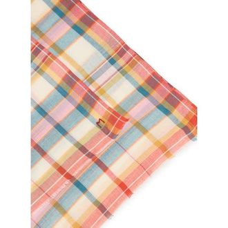 Moismont Foulard M&eacute;sange &agrave; carreaux en coton