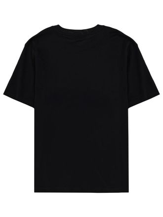 Stella McCartney Logo Cotton T-Shirt - Black