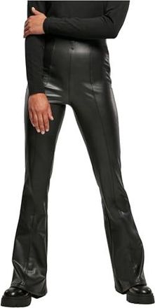 Urban Classics Pantalon en Cuir synth&eacute;tique pour Femme, Noir, XXL