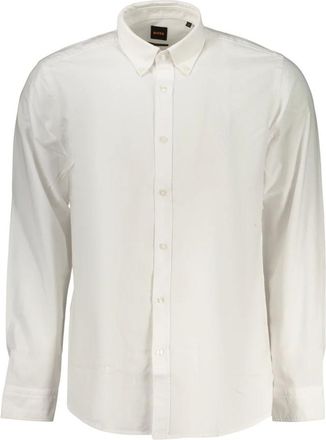 HUGO BOSS Homme, Chemises, Blanc, Taille: 2XL Chemise &agrave; manches longues