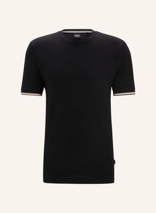 HUGO BOSS T-Shirt Thompson 04 Regular Fit schwarz