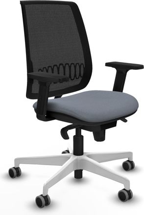 Piqueras y Crespo Home Office Alares Stuhl mit 2D-Armlehnen, h&ouml;henverstellbare Lendenwirbelst&uuml;tze, ausgestattet mit 5 Positionen und eingespritztem Schaum. Mit Rollen v