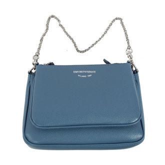 Armani Deer-print Double Mini Bag - - Bags - Damen - Blau - ONE SIZE