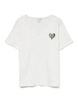 Vero Moda Vmflorita S/S V-Neck T-Shirt JRS Btq