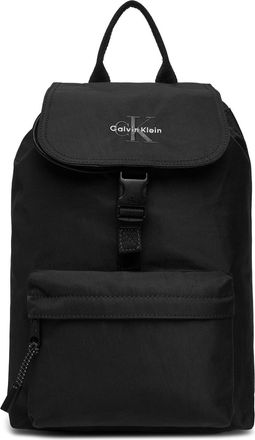 Calvin Klein Rucksack Calvin Klein Bold Mini Flap Backpack LV04D3320G Schwarz