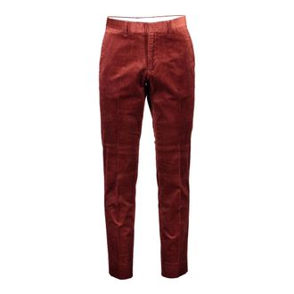 GANT Homme, Pantalons, Rouge, Taille: 2XL L34 Pantalon Homme Rouge Slim Fit Classique