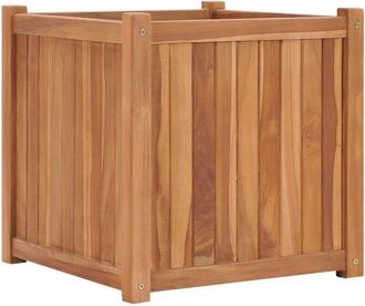 vidaXL Lit sur&eacute;lev&eacute; 50x50x50 cm Bois de teck solide
