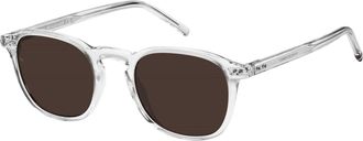 Tommy Hilfiger Transparent-Sonnenbrille f&uuml;r Herren (Kristall)