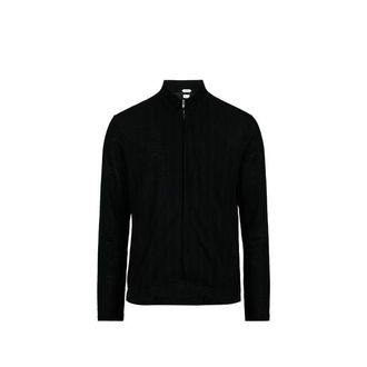Post Archive Faction (PAF) Veste &agrave; col montant et ourlet asym&eacute;trique en laine m&eacute;lang&eacute;e