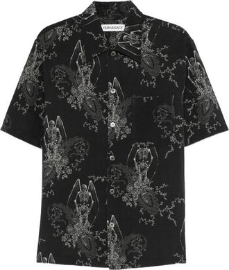 Our Legacy Patterned Short-sleeve Shirt